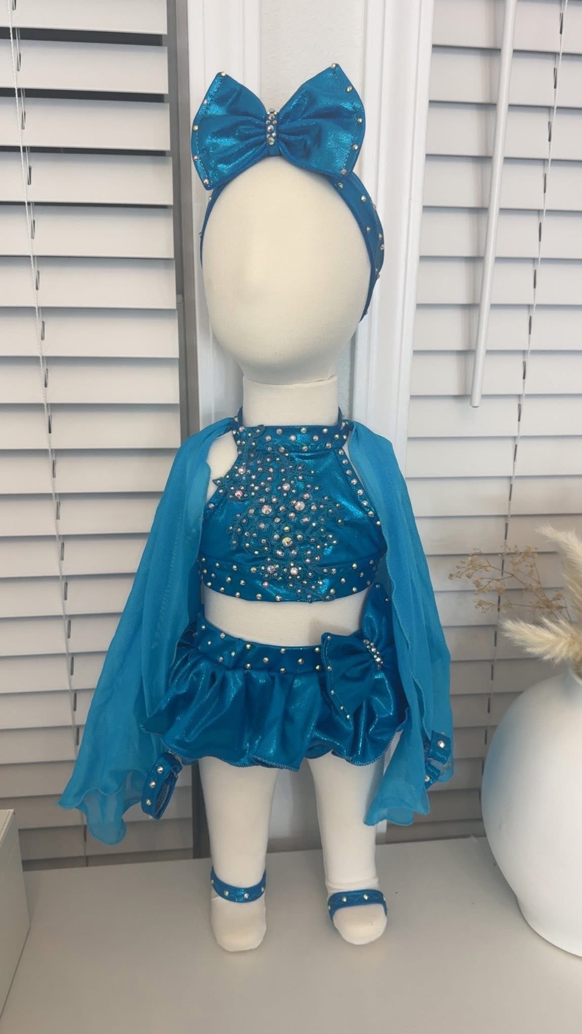 JB- Bleu – Blue Glitz Swimwear (6/12 to 12/2T) – Mallie's Closet
